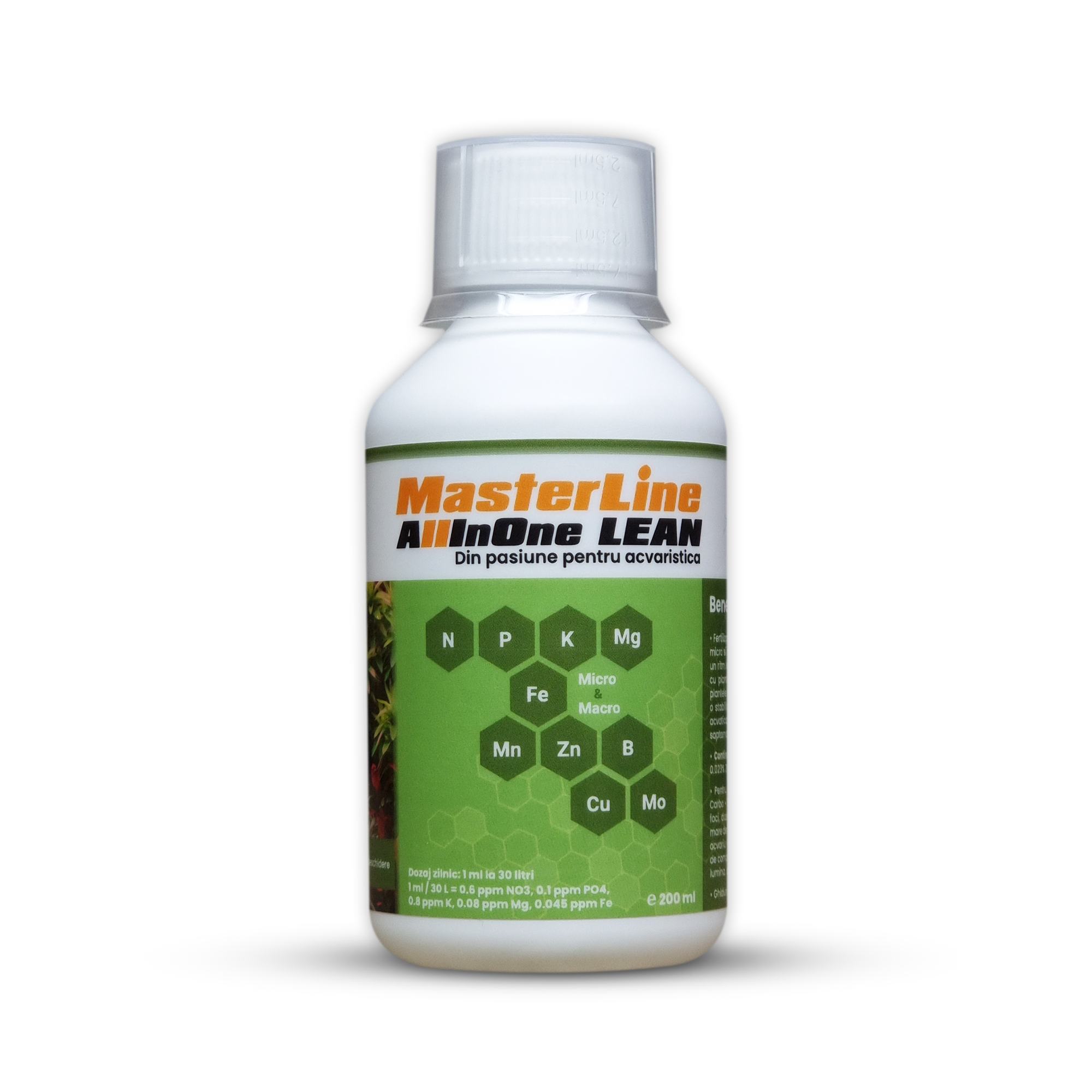 Fertilizant pentru plante acvatice, MasterLine All In One Soil/Leanc ...