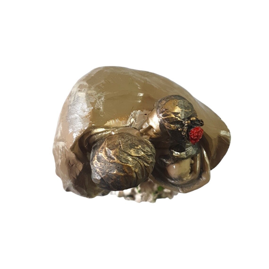 Statueta decorativa, Cuplu de Indragostiti, Multicolor, 30 cm, GXL001 ...