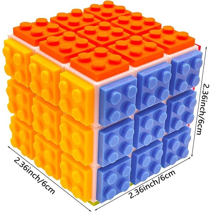 Скоростно кубче на рубик, 3x3, Направи си сам, 3D магически фигури ...