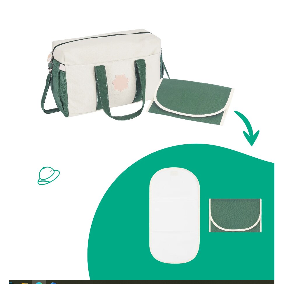 Geanta de scutece Bowling Safari, Badabulle - eMAG.ro