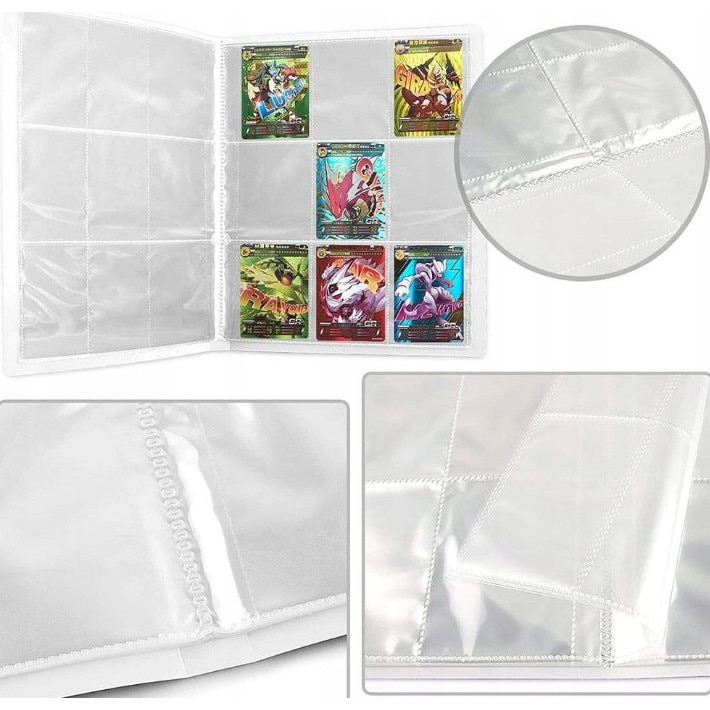 Set 10 carti rare si Album mare 3D de colectie Pokemon, Galben - eMAG.ro