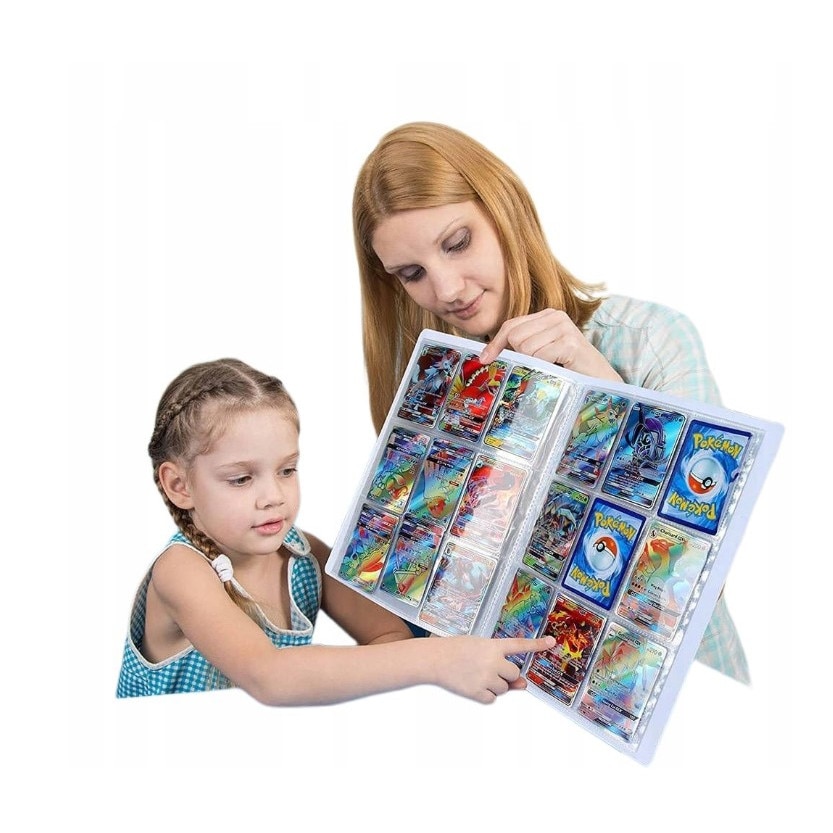 Set 100 carti aleatorii, 30 carti ultra rare si Album mare 3D de ...