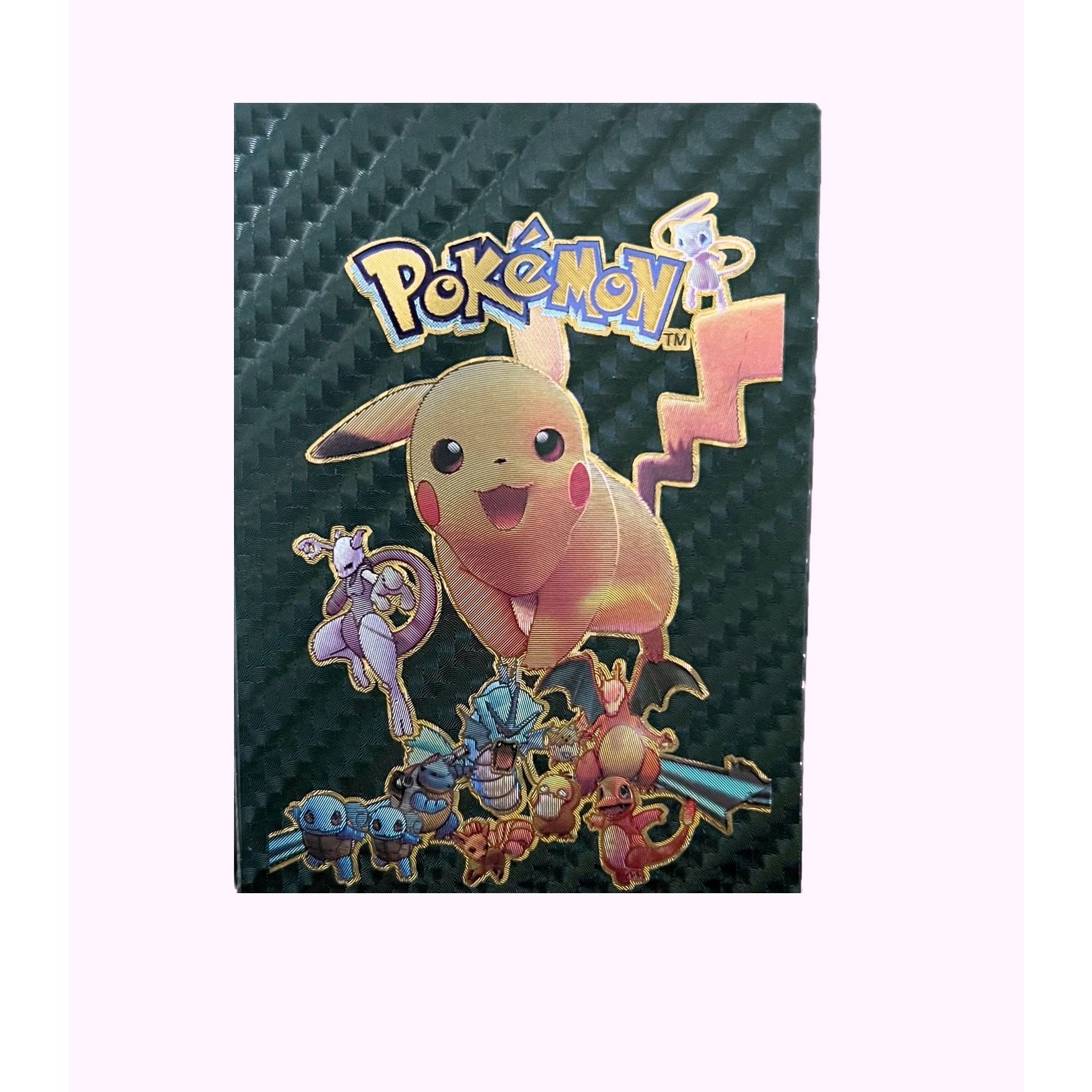 Pachet carti de joc Pokemon, 25 Carti, Editie speciala Black Purple ...