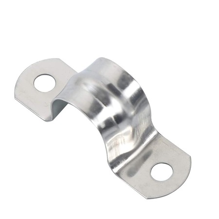 Set 100 cleme pentru tevi, Inox, 25 mm, Argintiu - eMAG.ro