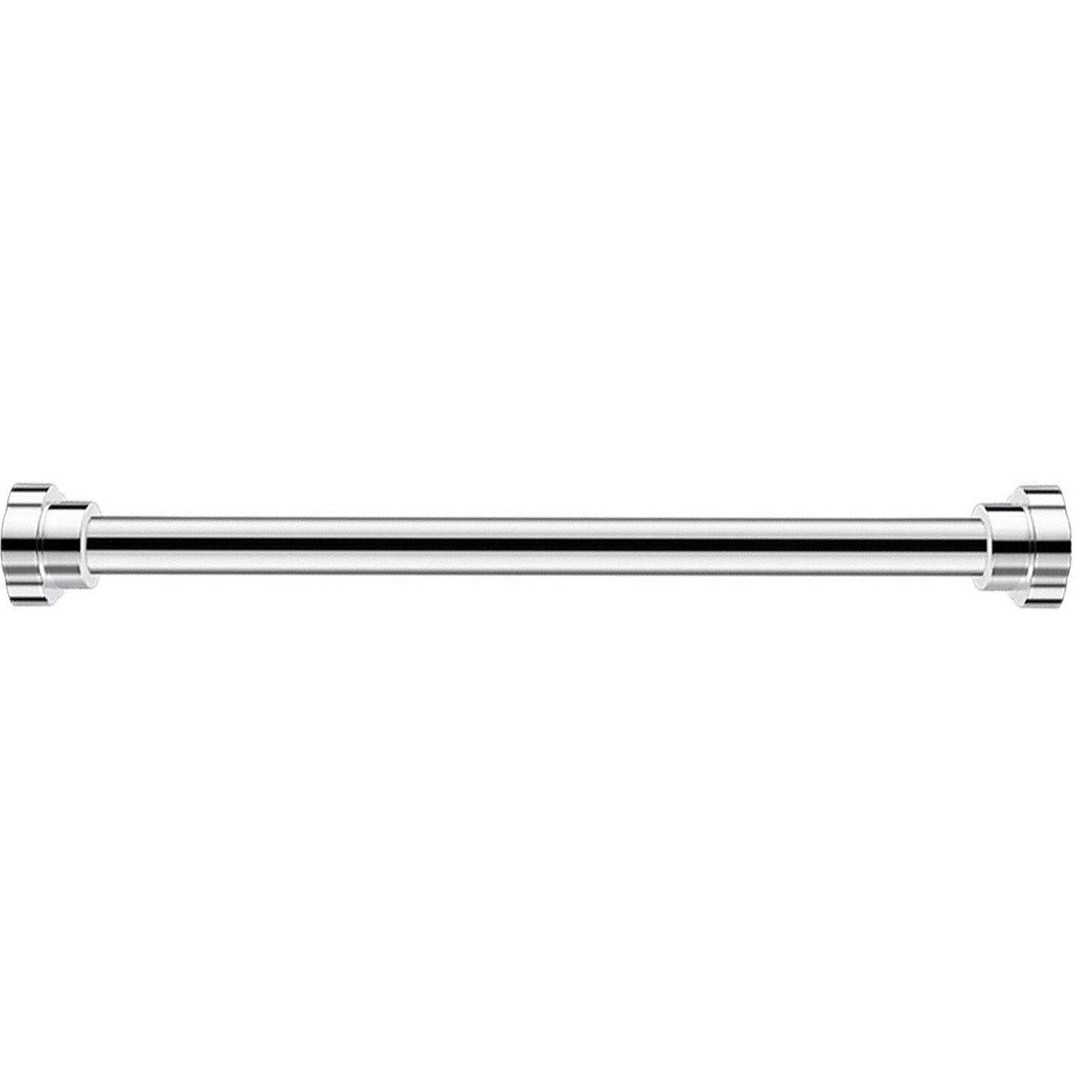 Tija pentru perdea de dus, Inox, 40-55 cm, Argintiu - eMAG.ro