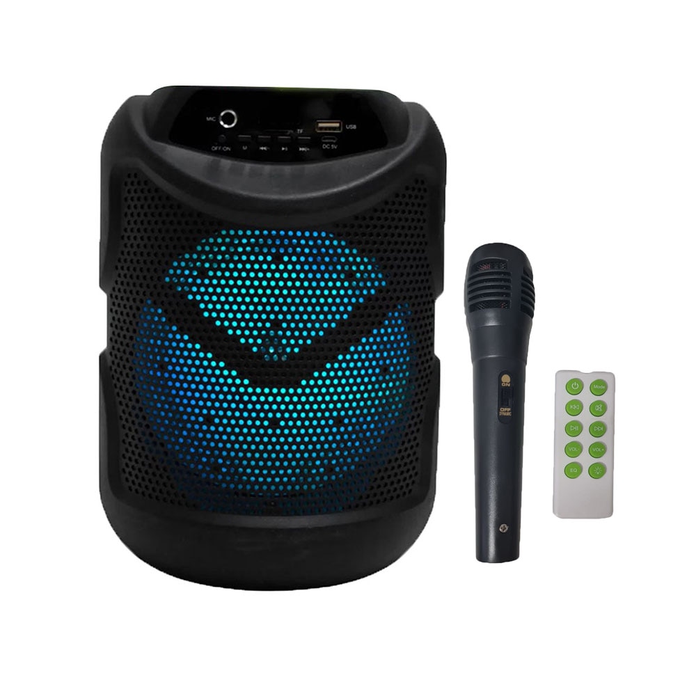 Boxa Cu Microfon Inclus SIKS, Audio Bluetooth 6.5″ KTS1510, Led, Radio ...