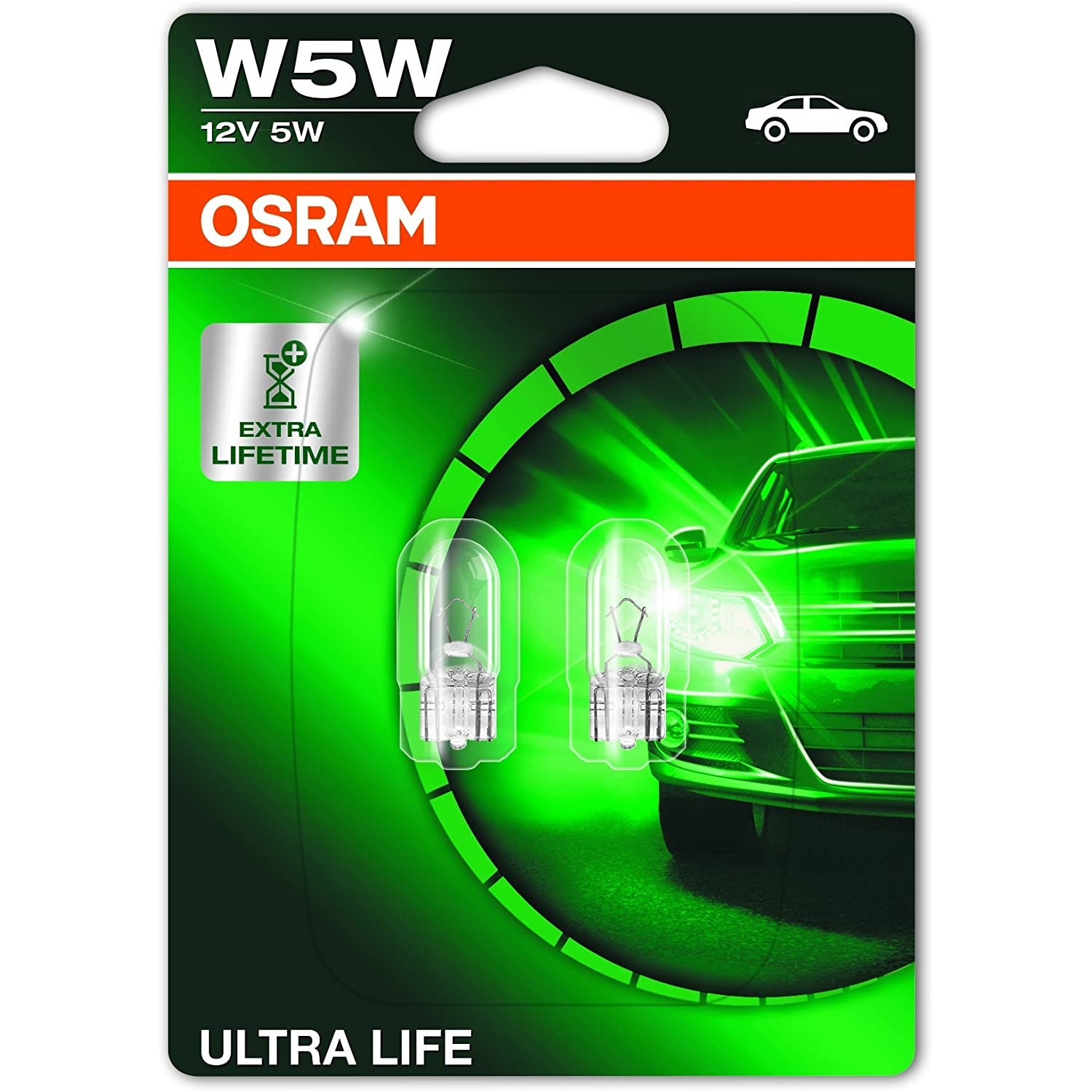 Set 2 bec W5W Osram Ultra Life blister - eMAG.ro