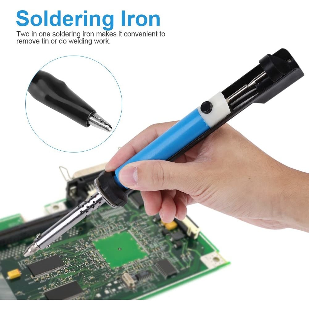 Instrument de lipit, Plastic/metal, Albastru - eMAG.ro