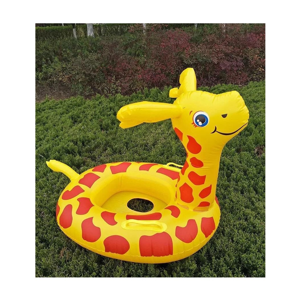 Colac cu manere pentru copii, model Girafa, cu sustinere, +3ani - eMAG.ro