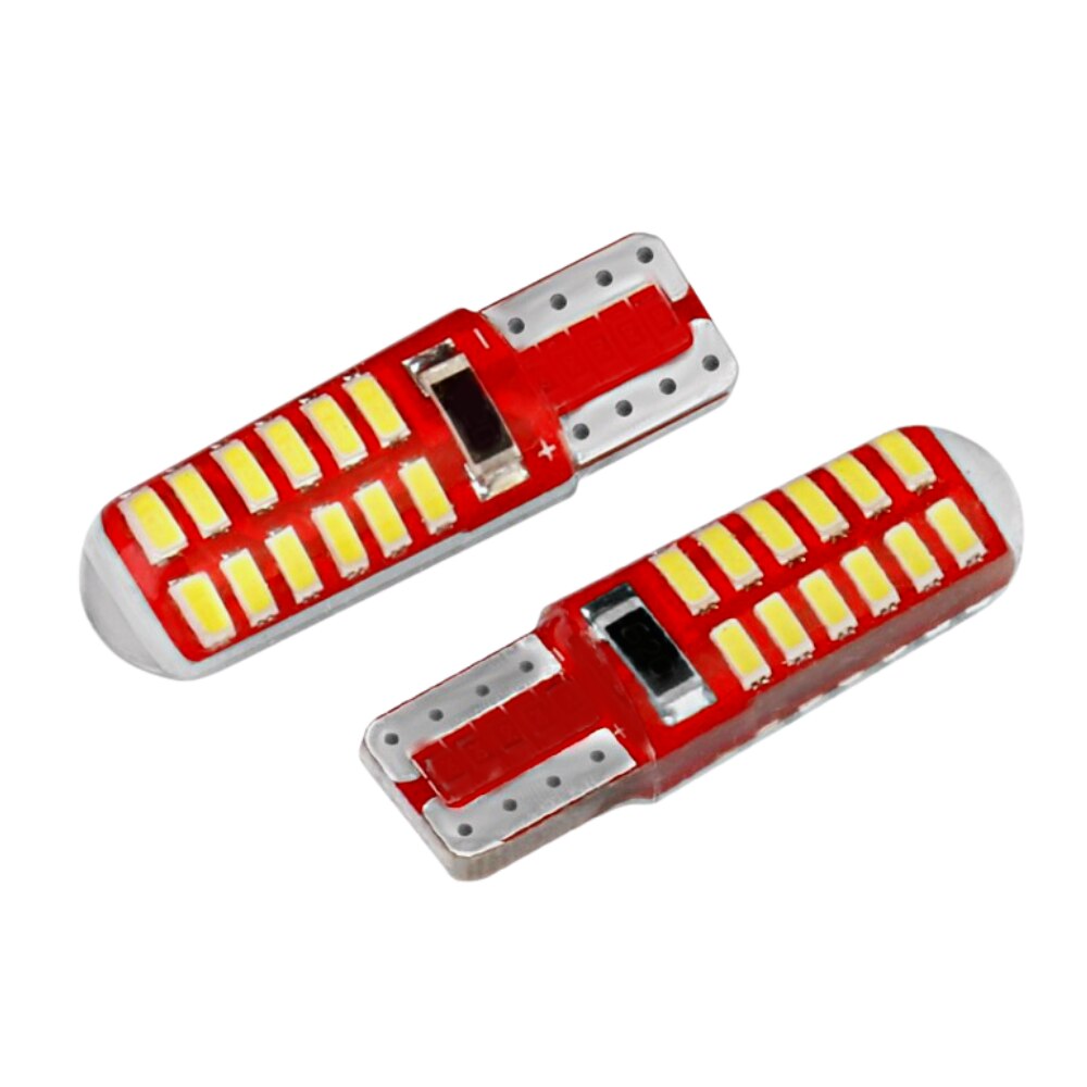 Set 2 x becuri auto T10 W5W, 24LED, 10W/set, 12V, canbus - eMAG.ro