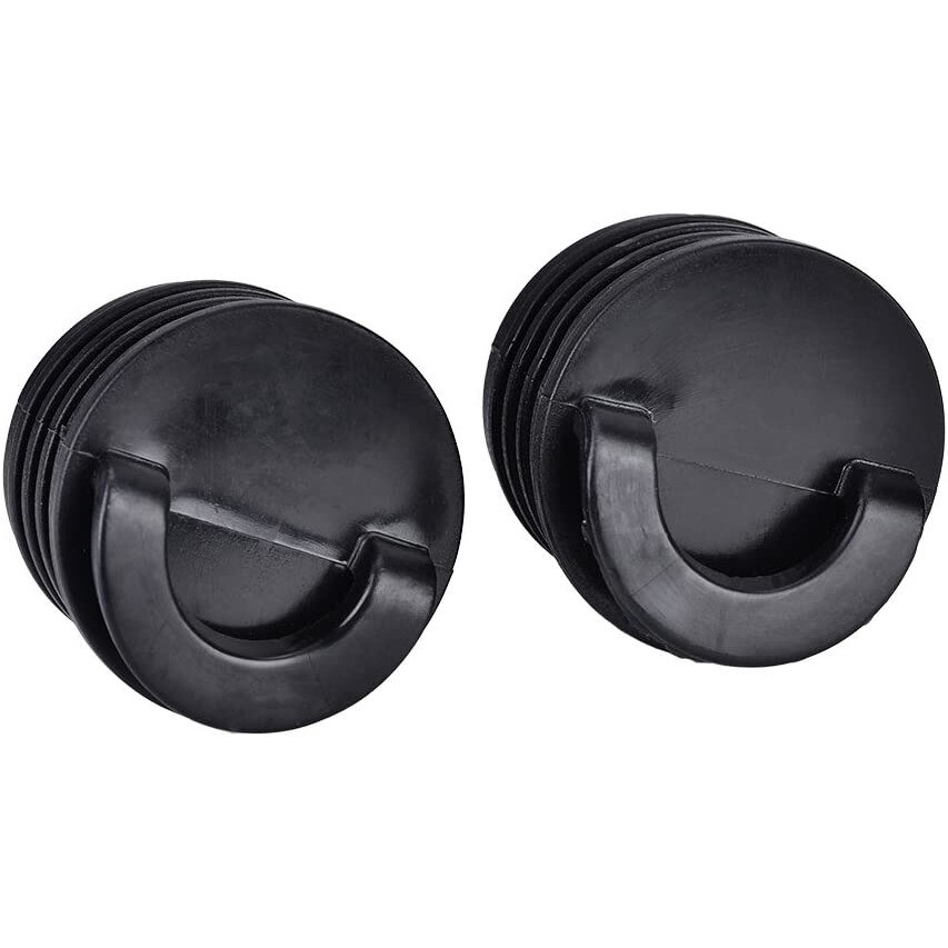 Set 4 dopuri caiac canoe, Cauciuc, Negru - eMAG.ro