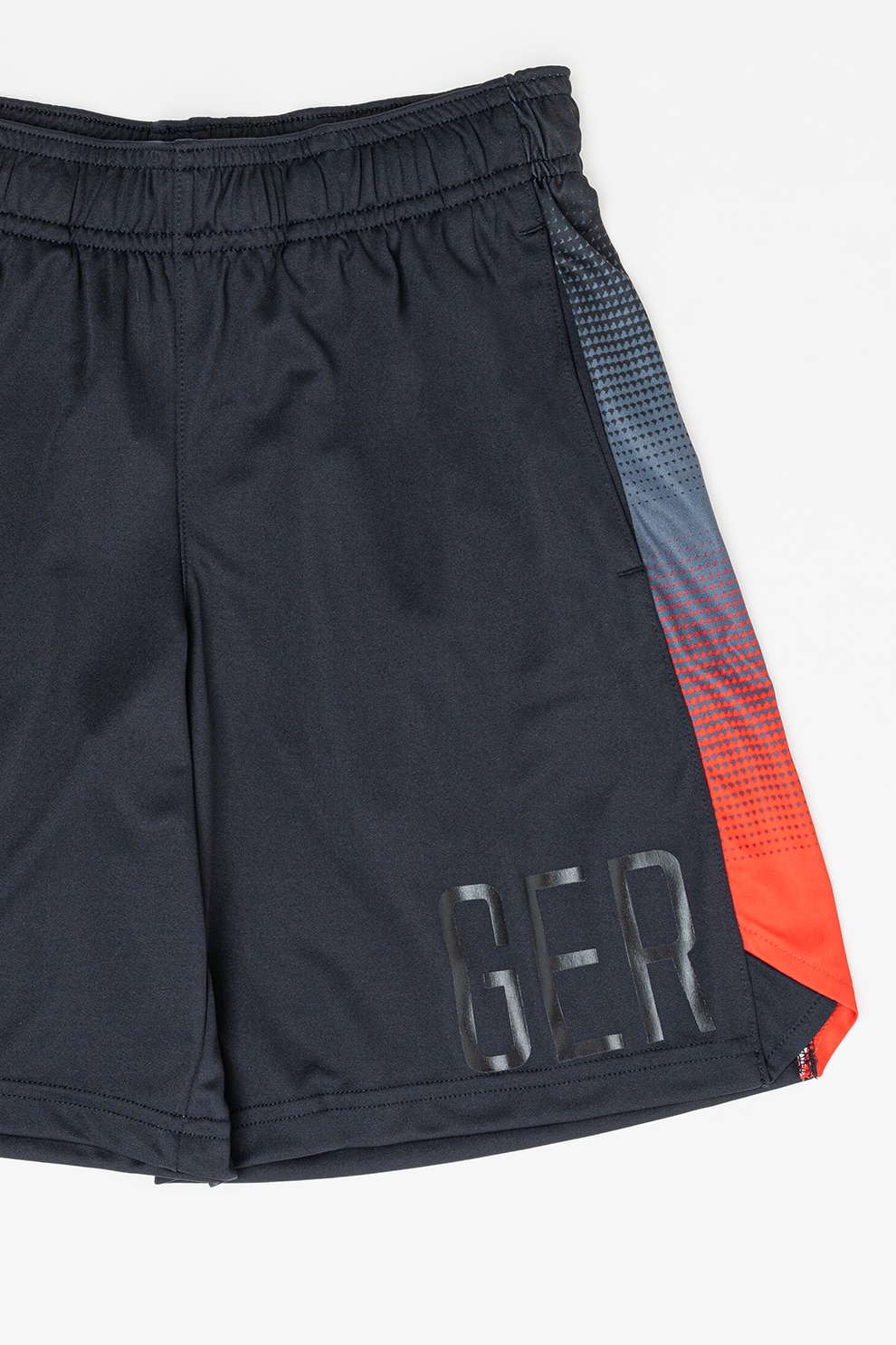 Under Armour, Фитнес шорти Germany, Червен, Черен, 127-137 CM - eMAG.bg