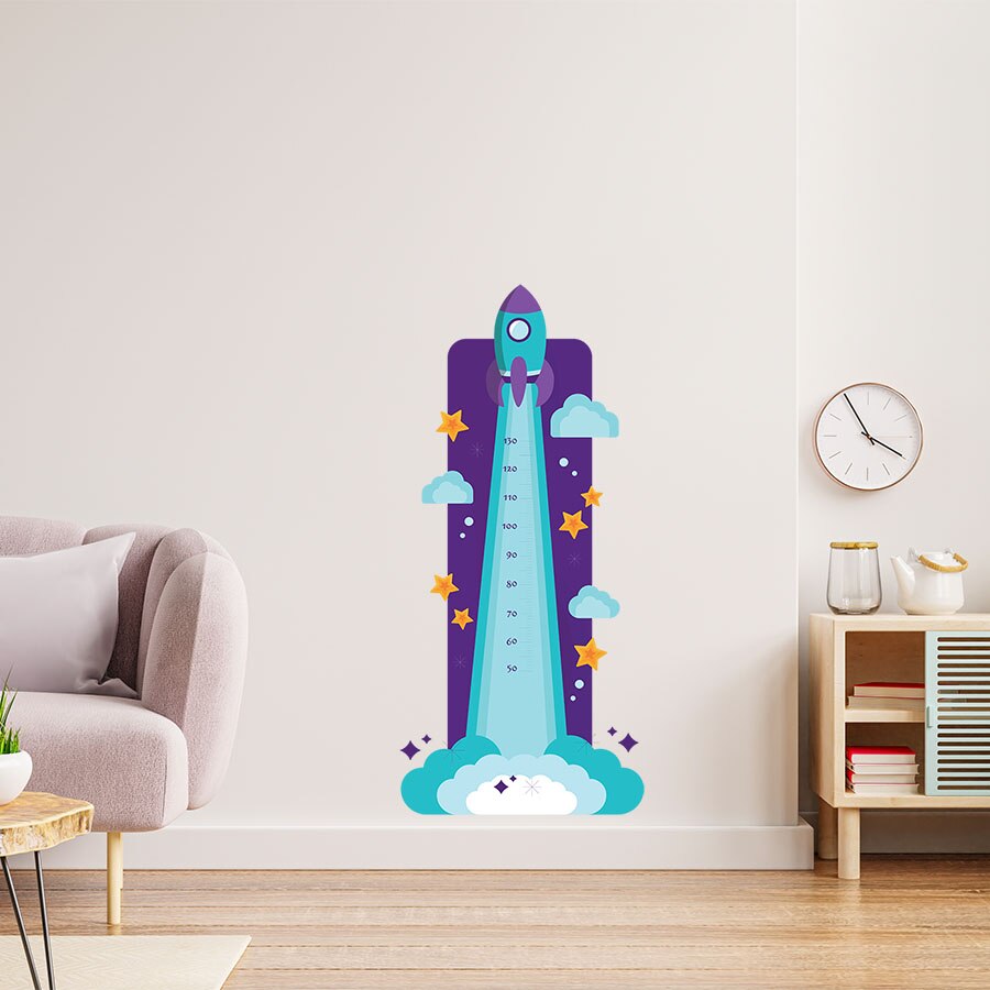 Sticker Decorativ, Metru Racheta, 185x58cm - eMAG.ro