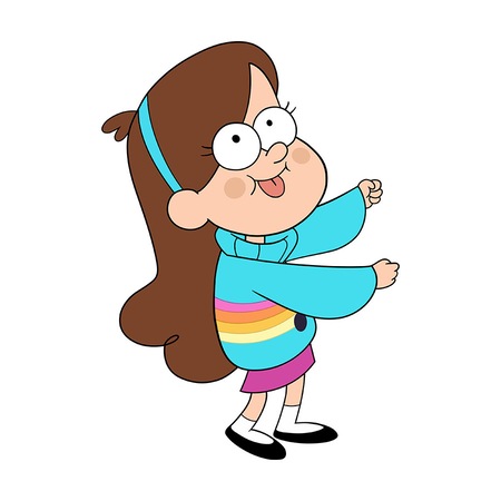 Sticker Decorativ, Goofy Mabel Pines, 112x80cm - eMAG.ro