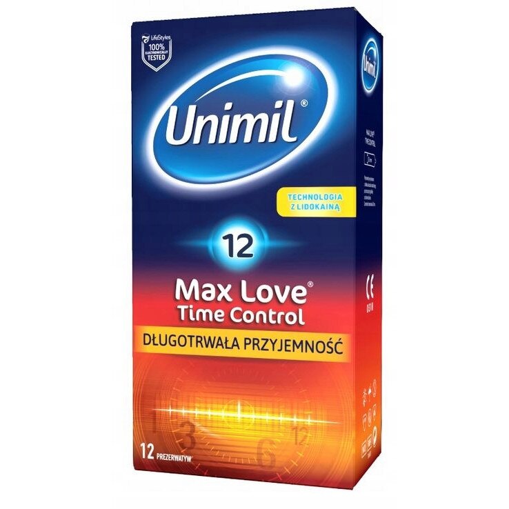 Set de 12 prezervative, Unimil, Max Love - eMAG.ro
