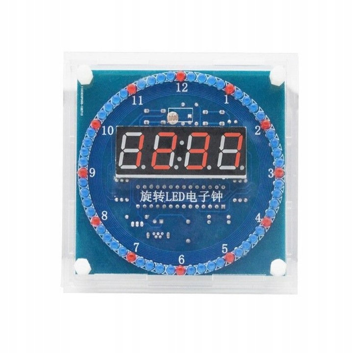 Ceas electronic cu LED-uri pentru montare automata, DS1302 - eMAG.ro