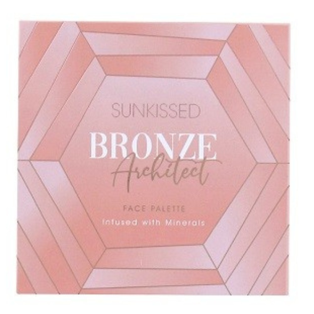 Paleta, Sunkissed, Peentru contur, 4 pulberi, Roz - eMAG.ro