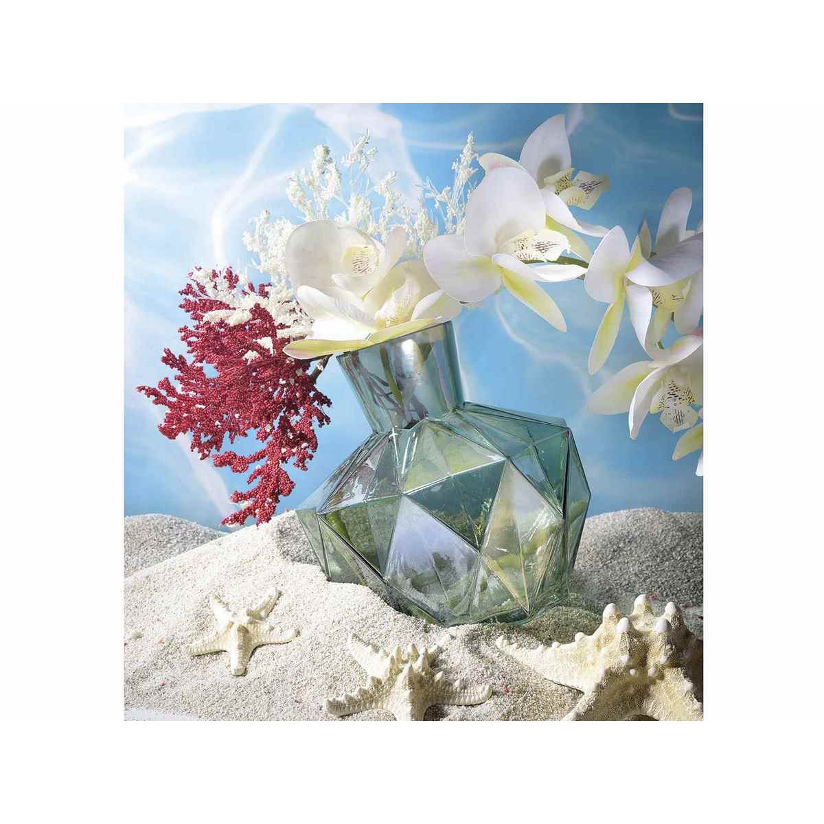 Set 2 vaze flori sticla 16.5x17 cm - eMAG.ro