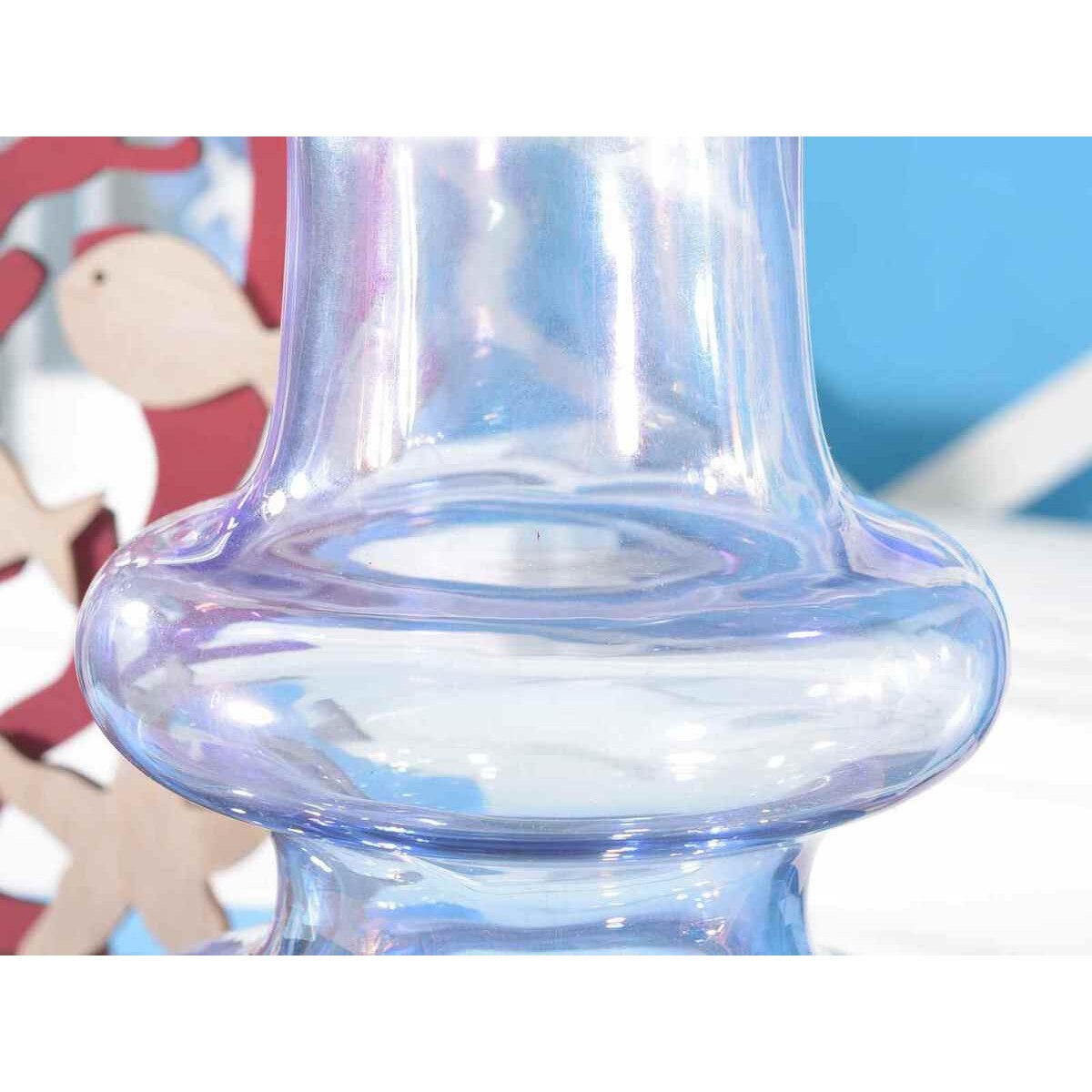 Set 2 vaze flori sticla 14.5x24 cm - eMAG.ro