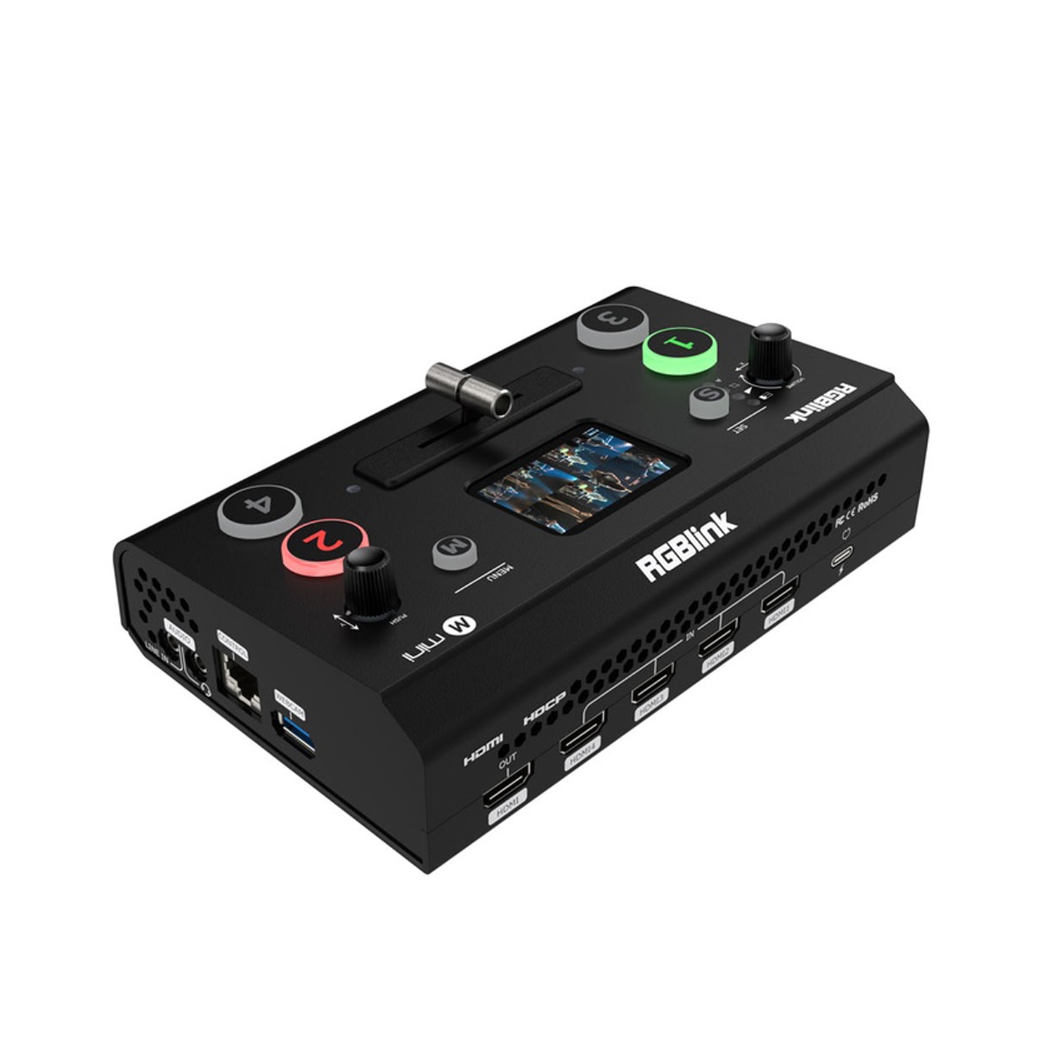 Switcher video streaming HDMI, RGBlink Mini V2, USB 3.0, SMPTE, VESA ...