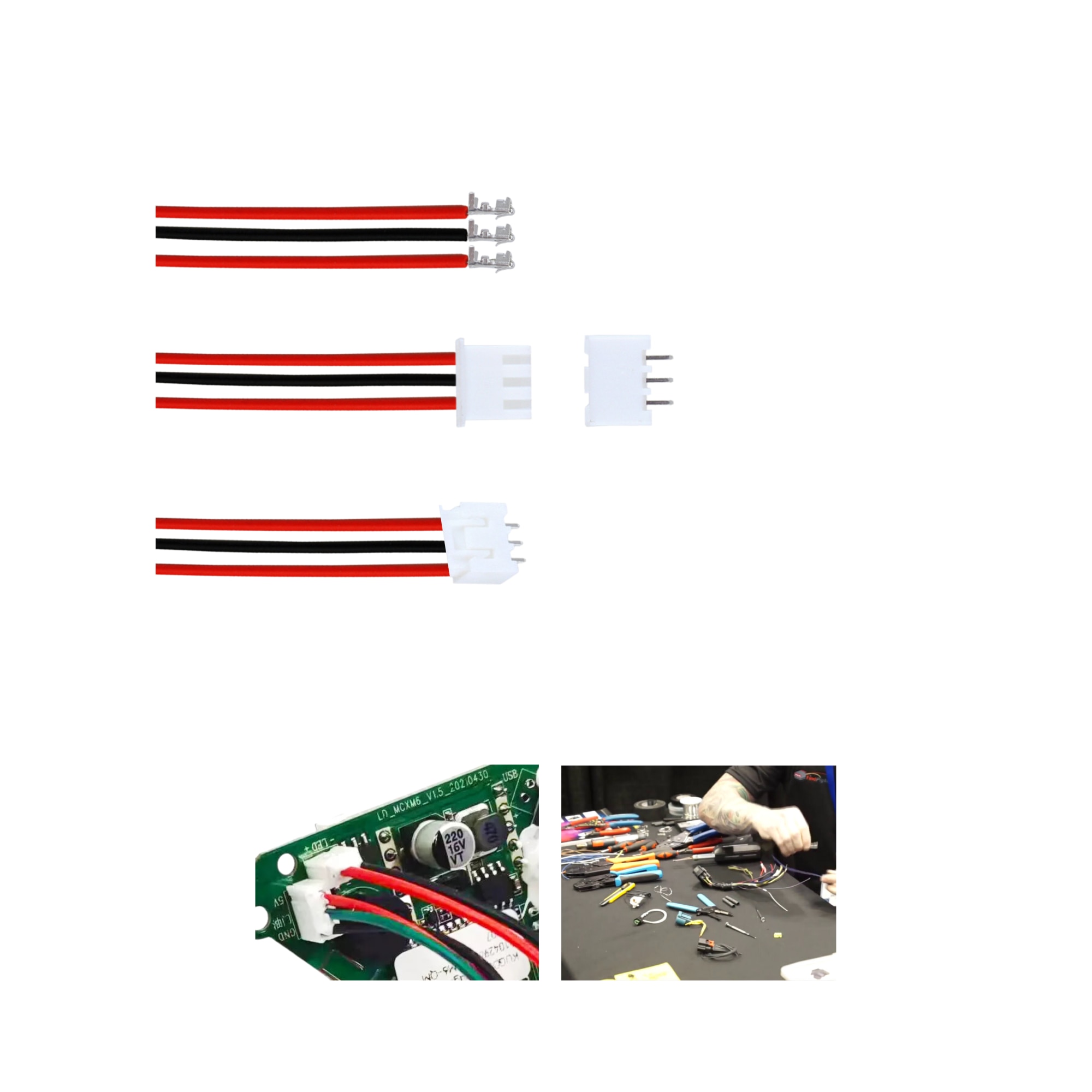 Set Conectori Micro 3-Pini Mama-Tata, cu Fire, pentru Automatica ...