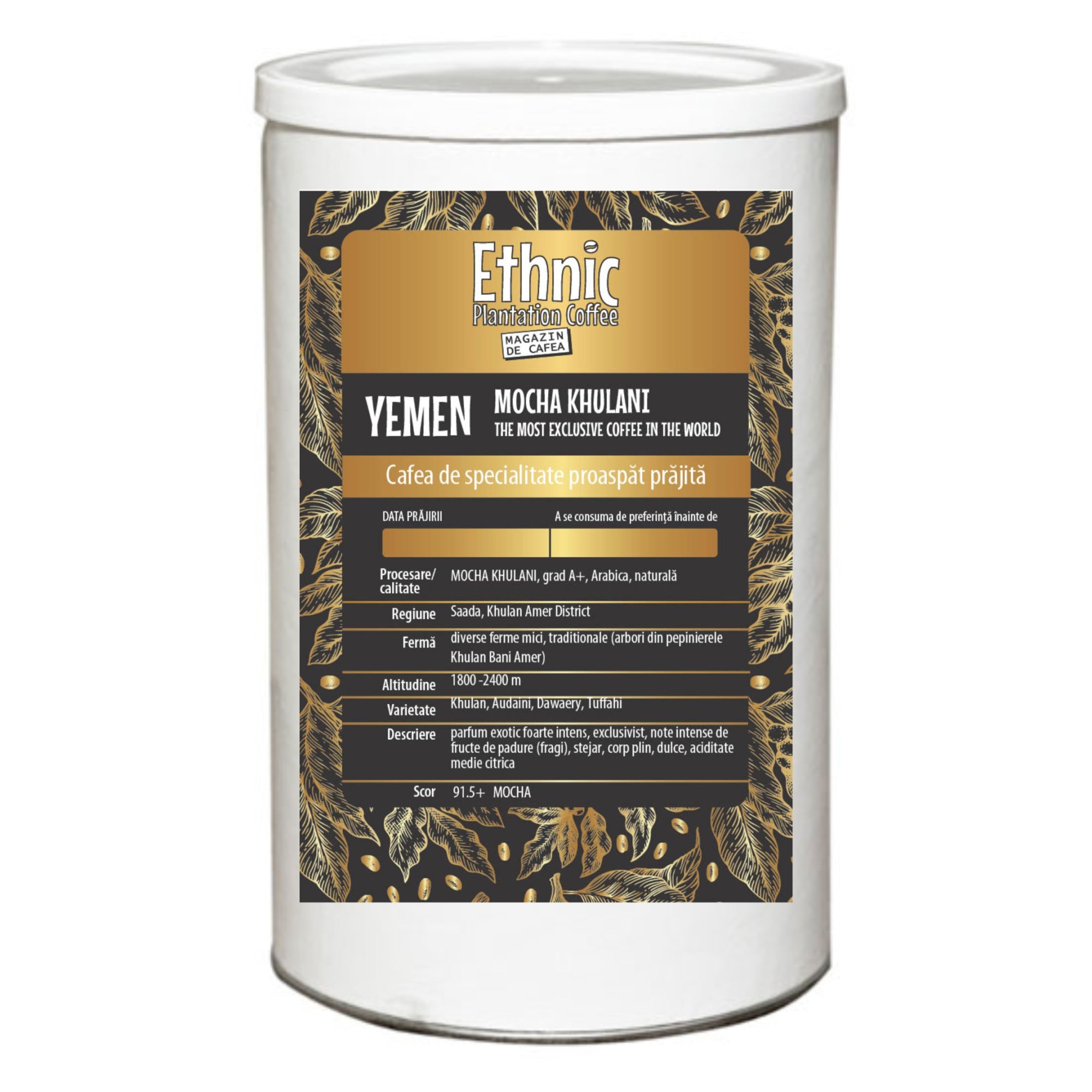 YEMEN MOCHA HARAZI cafea macinata specialitate proaspat prajita, Ethnic ...