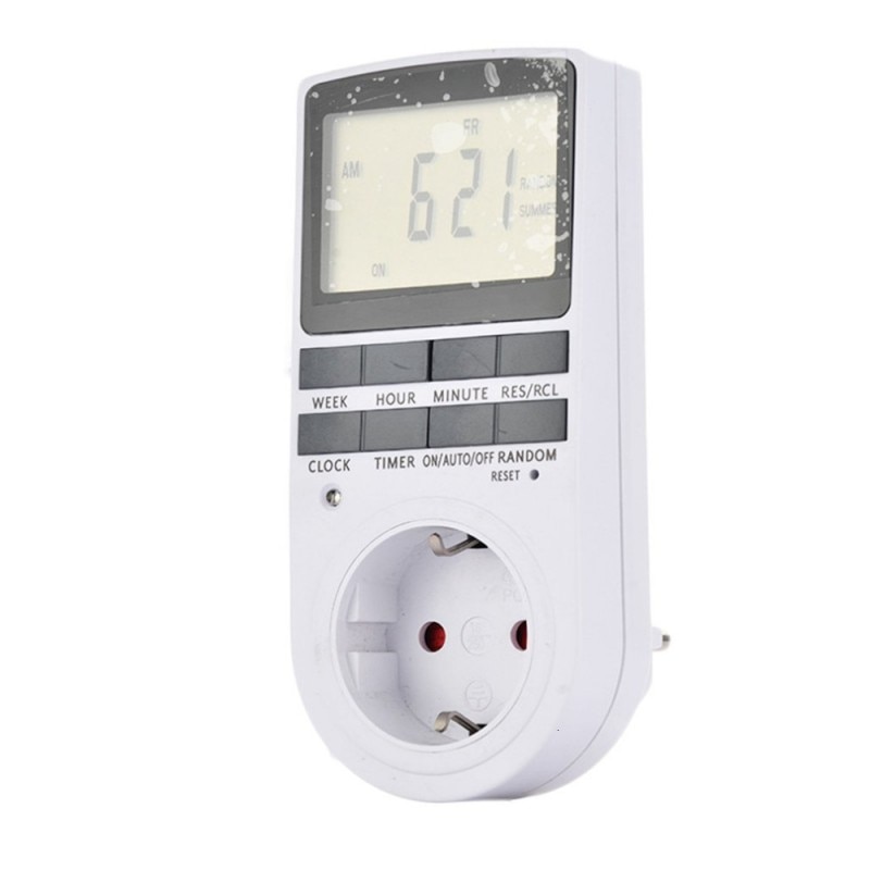 Priza programabila digital saptamanal VRTMR02 - eMAG.ro