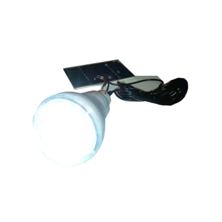 Bec si sistem economic SMD Led cu incarcare Solara, plus mini panou ...