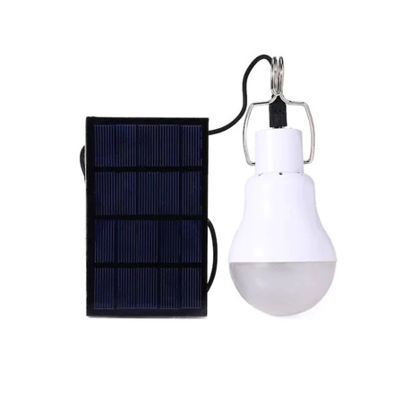 Bec si sistem economic SMD Led cu incarcare Solara, plus mini panou ...