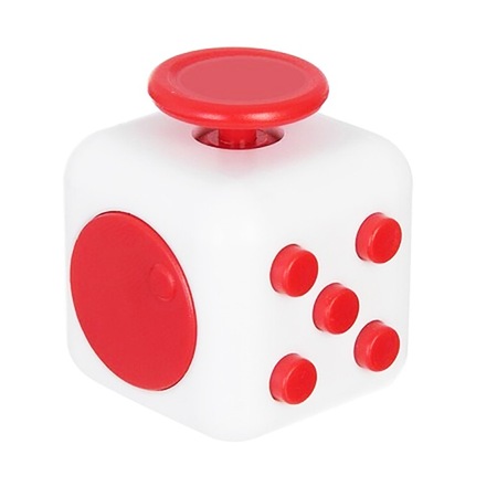 Fidget Cub antistres, Magic cube, Rosu, 1012ZX - eMAG.ro