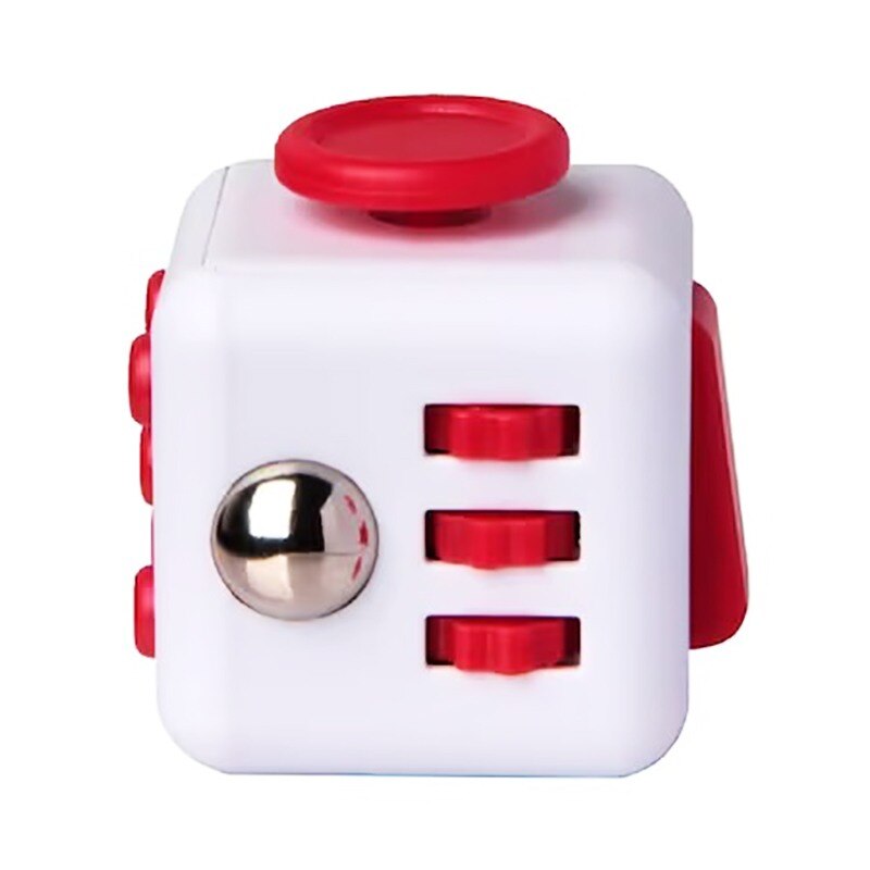 Fidget Cub antistres, Magic cube, Rosu, 1012ZX - eMAG.ro