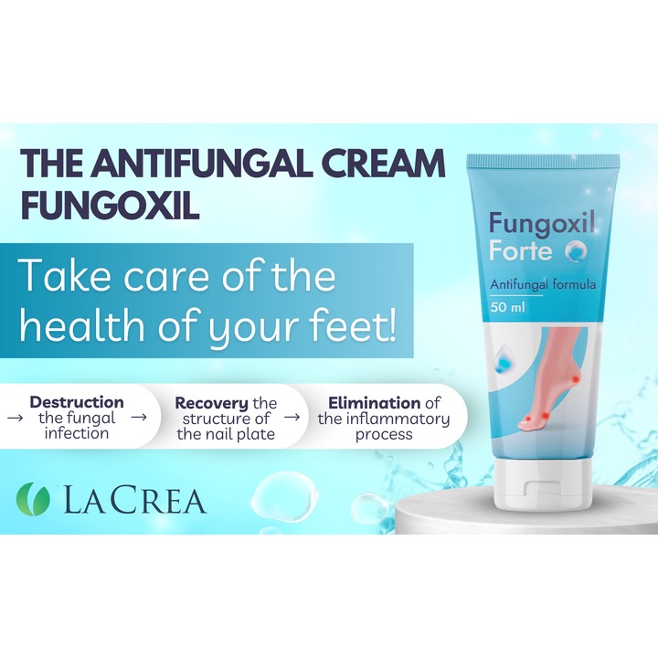 Crema de picioare FUNGOXIL 50ml - eMAG.ro