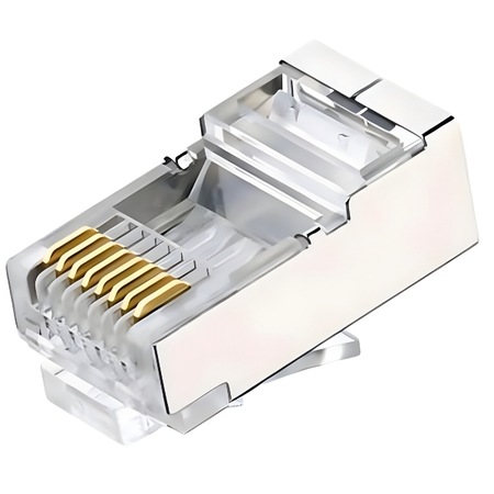 Mufa Modulara Ecranata RJ45 8P8C CAT5E, 8 Pini 8 Contacte, Pentru ...