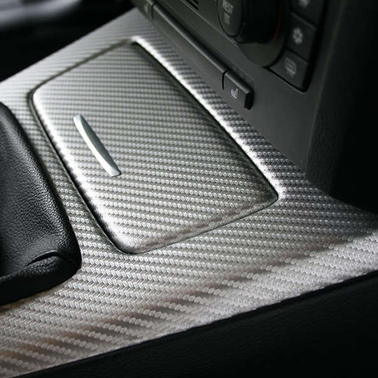 Folie Auto-Adeziva tip Autocolant Carbon 3D pentru ornamente, manere ...