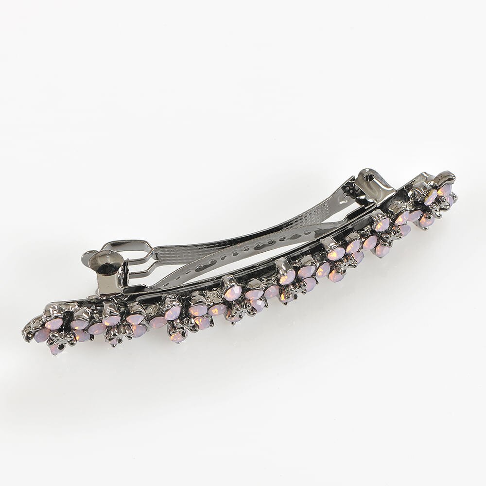 Clama de par cu flori roz, Meli Melo Paris - eMAG.ro