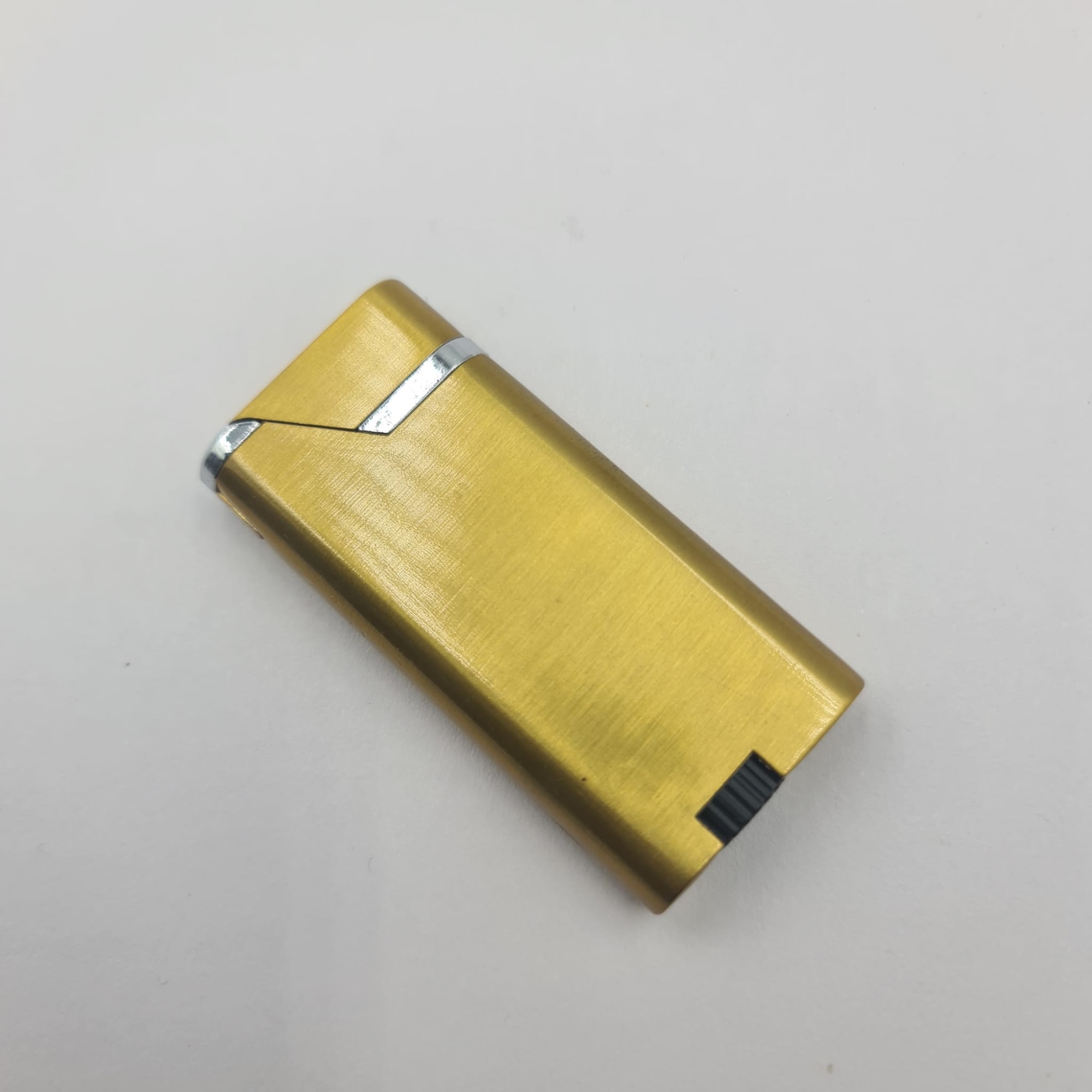 Bricheta Metalica cu Capac, Gaz, Antivant, 7 cm, Auriu, Dalimag - eMAG.ro