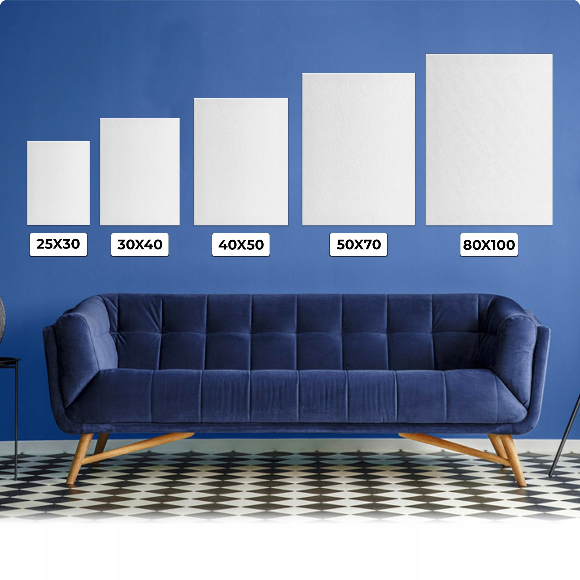 Panza pentru pictat, Universal, 40x50 - eMAG.ro