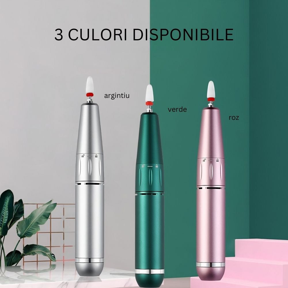 Freza de unghii manichiura-pedichiura, Alimentare cablu USB, 30000 RPM ...