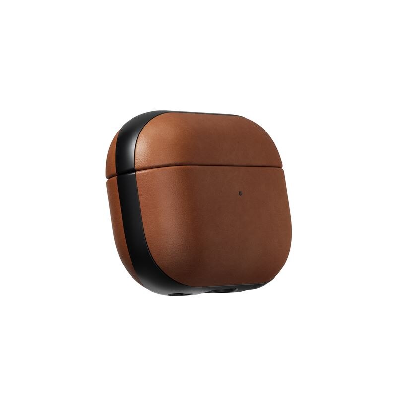Carcasa din piele naturala NOMAD Leather compatibila cu Apple AirPods ...