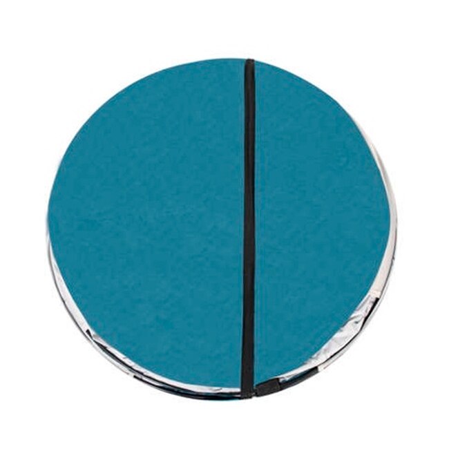 Cort pentru plaja CLASStitude, semi-deschis, rezistenta UV, 190 x 90 x 120 cm, Turcoaz / Alb ...