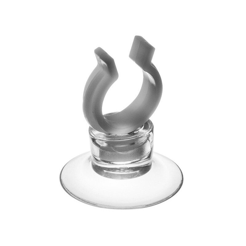 Ventuza acvariu, AquaGlass, Plastic, 12 mm, Transparent - eMAG.ro