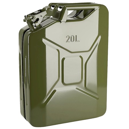 Canistra Combustibil 20L din Metal pentru Motorina sau Benzina, Culoare ...