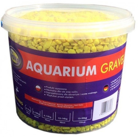 Akváriumi kavics, Aqua Nova, 5kg, Sárga - eMAG.hu