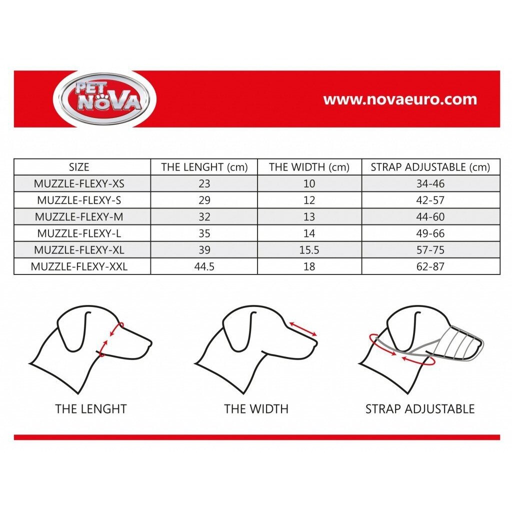 Botnita, Pet Nova, Plastic, 42-57 cm, Negru - eMAG.ro