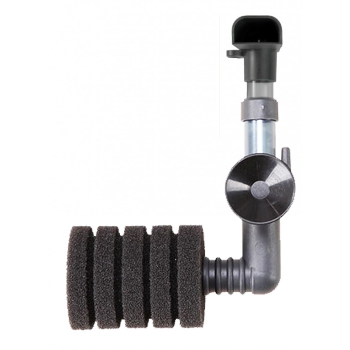 Filtru cu burete pentru acvariu, Leecom, 15L, Negru/Gri - eMAG.ro