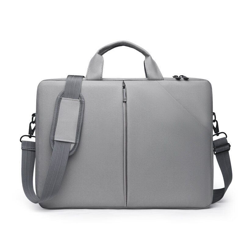 Geanta pentru laptop, Nylon, Pentru laptop 15.6 Inch, Gri - eMAG.ro