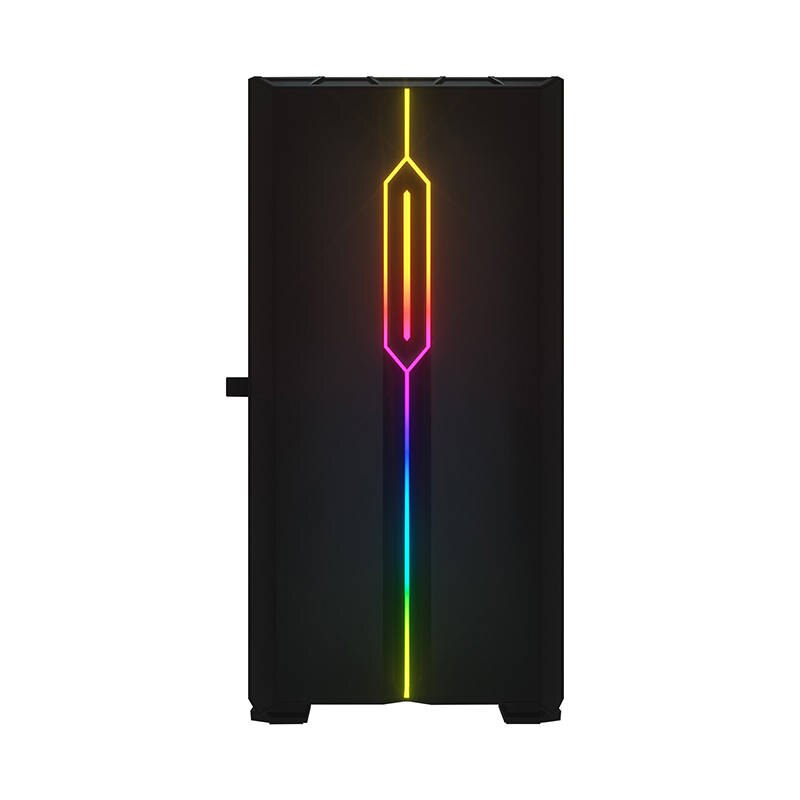 DarkFlash DLM23 Black táp nélküli ablakos M-ATX ház fekete - eMAG.hu