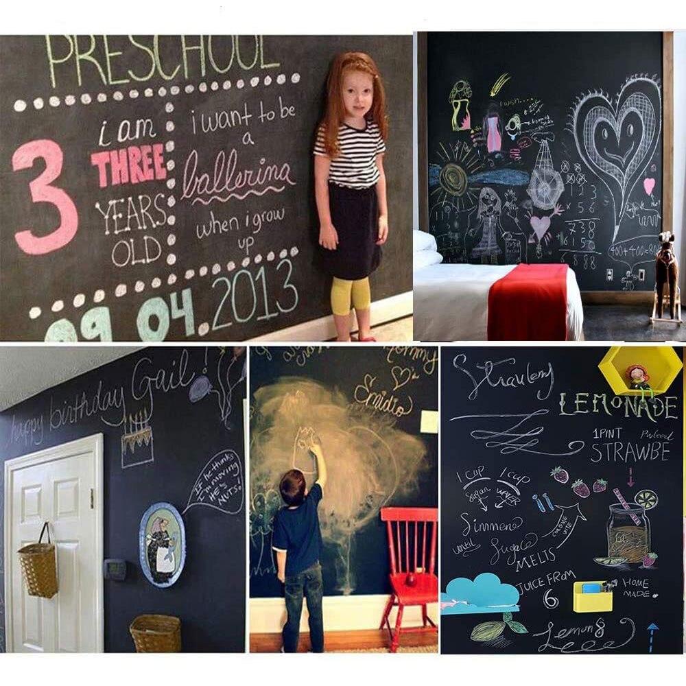 Tabla Scolara SIKS Sub Forma De Autocolant Pentru Scris Cu Creta, 45 X ...