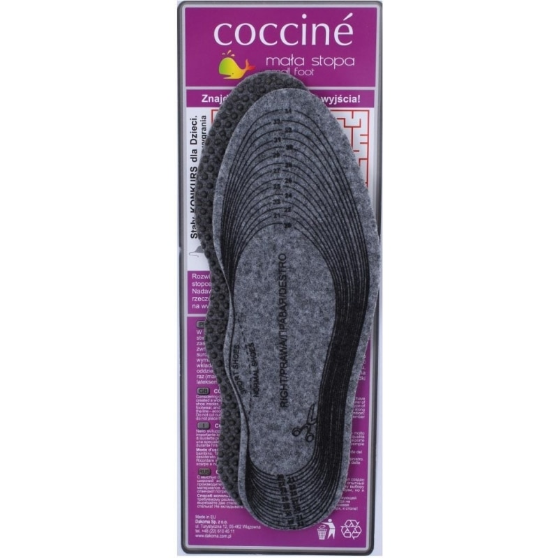 Branturi pentru incaltaminte pentru copii, Coccine, Fetru, Gri, 19-35 ...