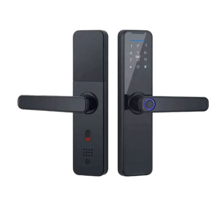 Incuietoare cu yala si clanta inteligenta, WiFi, bluetooth, card ...